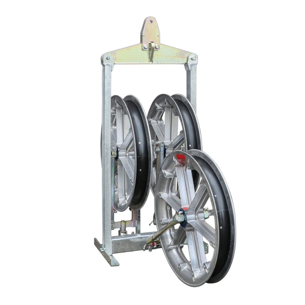 025-SC 3 BUNDLED CONDUCTOR STRINGING BLOCKS DETACHABLE FRAME VERSION ...