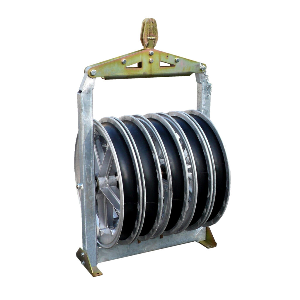 025-5BUNDLED CONDUCTOR STRINGING BLOCK | TE.M.A.